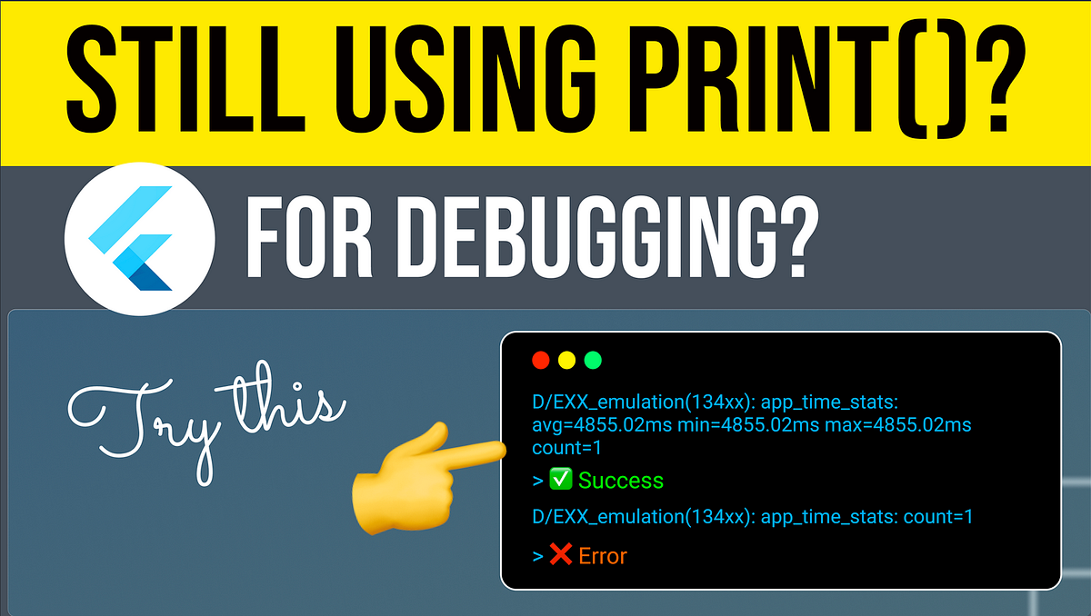 Change your text color in terminal | Flutter debugging | Package | by ...