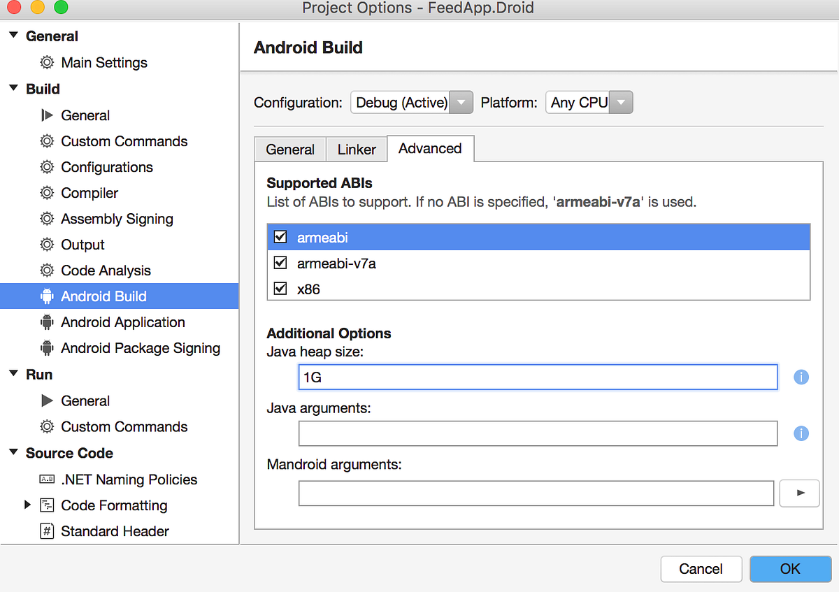 Xamarin Android Java Heap Size Xamarin Andoid Xamarin Android Java Heap Size Xamarin Andoid