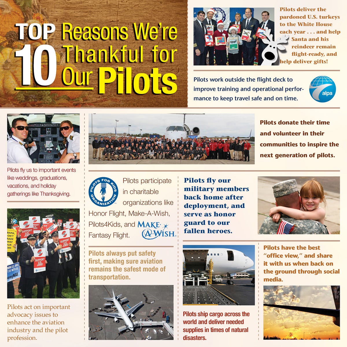 Top 10 Reasons We’re Thankful for U.S. Airline Pilots | by ALPA | Medium