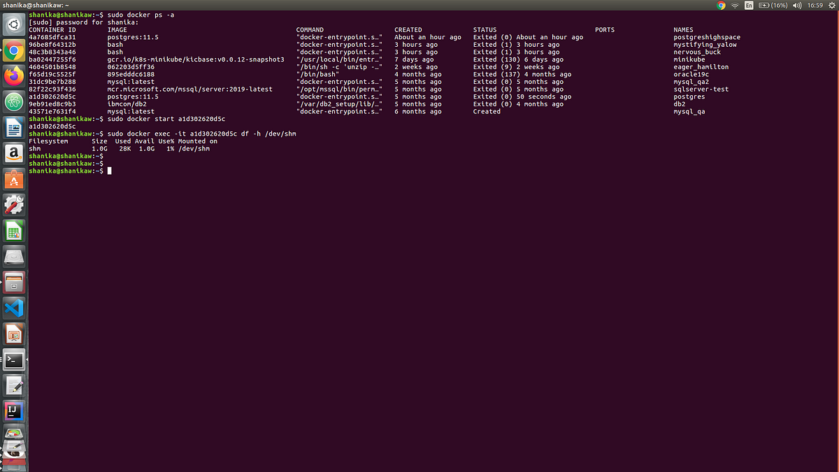 How To Resolve Error Could Not Resize Shared Memory Segment