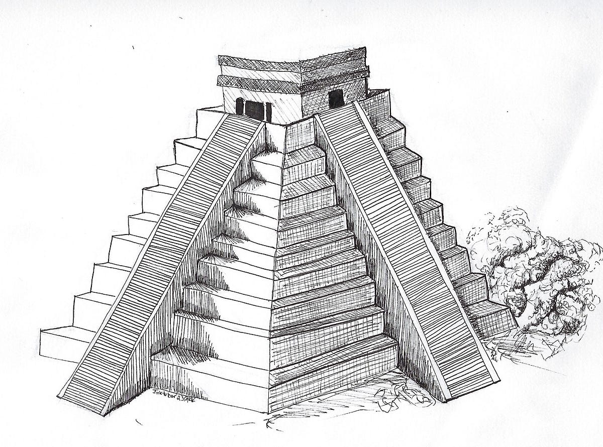 Inktober-23. Ancient | by Kylin Vandermeer | Medium