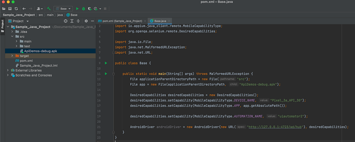 Desired Capabilities for Appium Automation | by Tharaka Liyanage | Medium