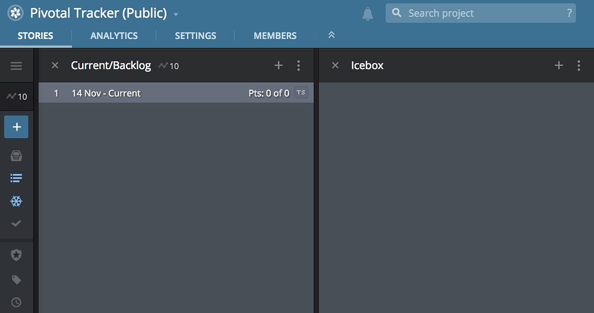 Pivotal Tracker Project Template. Here at Pivotal Labs, a software ...