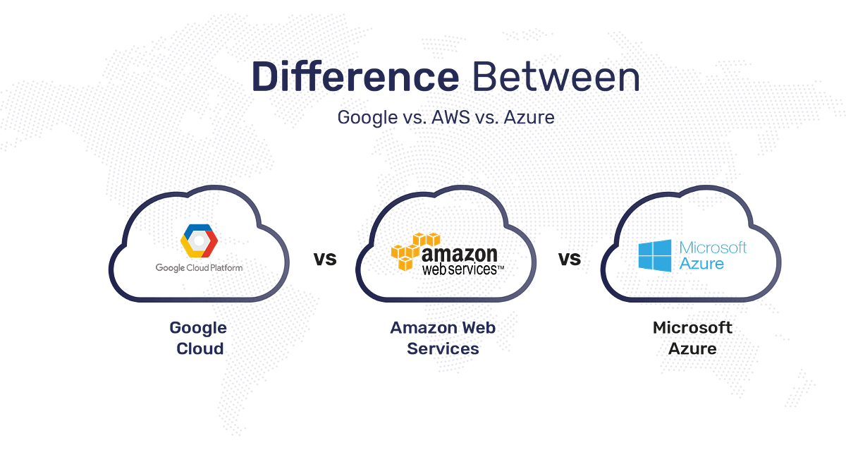 What Are The Main Differences Between AWS, Azure, And Google Cloud ...