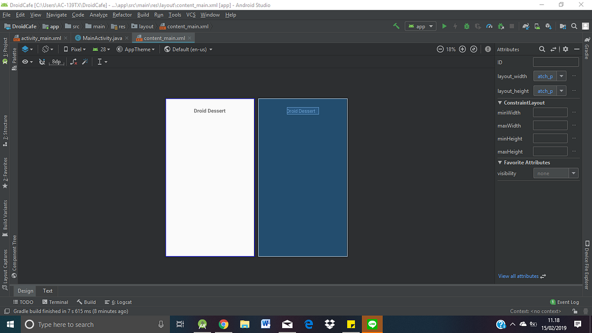 Weekly Assignment 4Mobile Development/Android — 2019 | by Anisya ...