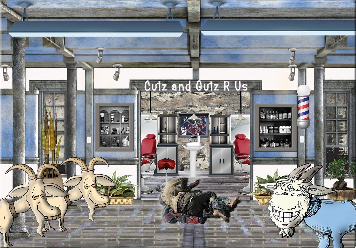 The Harrowing Haircut Incident. At the Cutz & Gutz Salon | by Raine ...