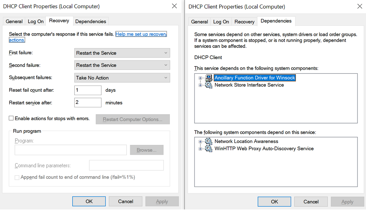 Windows — Services Part 2 In Addition To Part 1 There Are Two… By