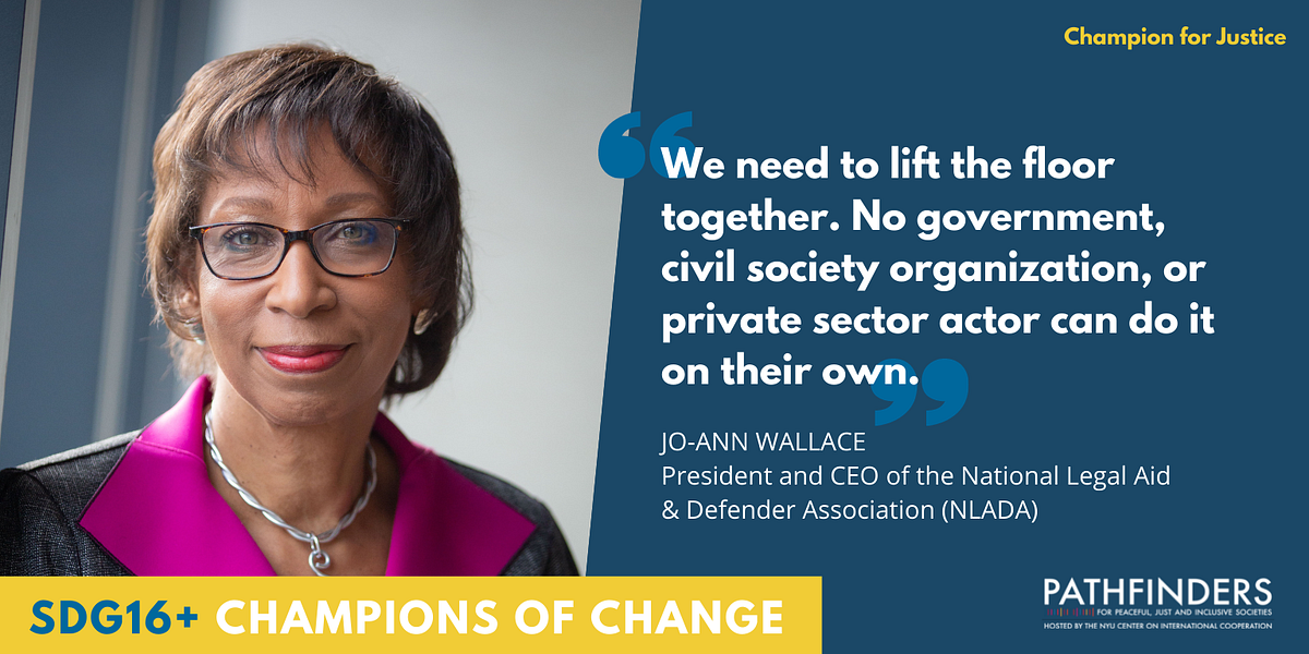 The US Justice Defender who Works Across Sectors to Advance Equity and ...