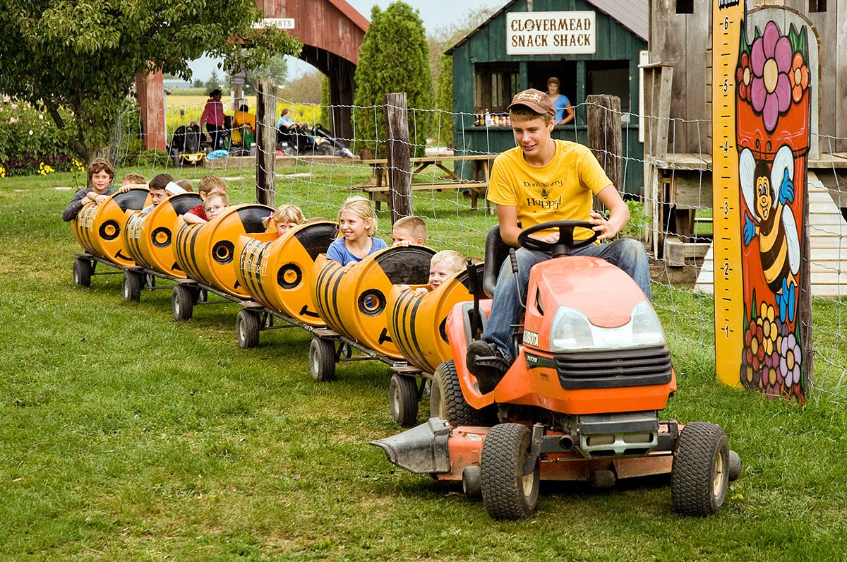 An Adventure Ride — Bus Tours at Clovermead Adventure Farm | by Info ...