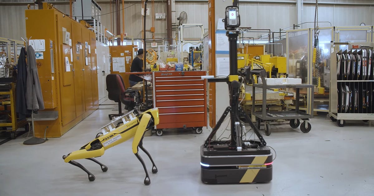 At Ford Factories, Boston Dynamics’s Robot Dog Spot Is Teaming up With ...