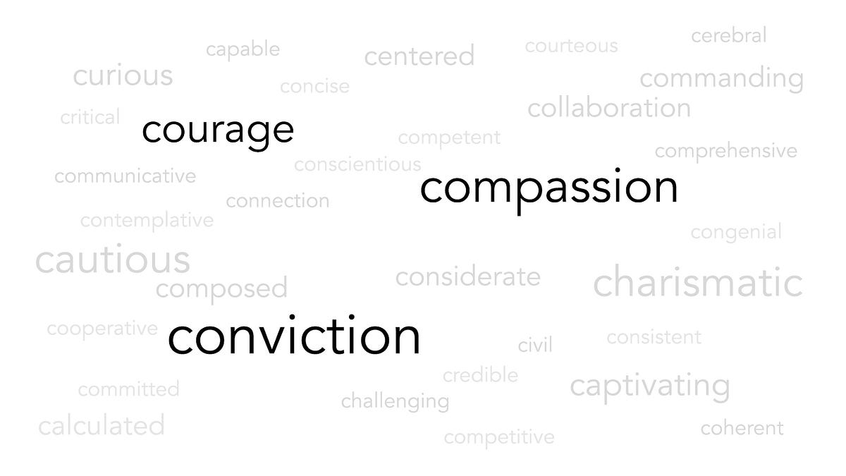 Courage, Compassion and Conviction: My Three C’s of Leadership | by ...