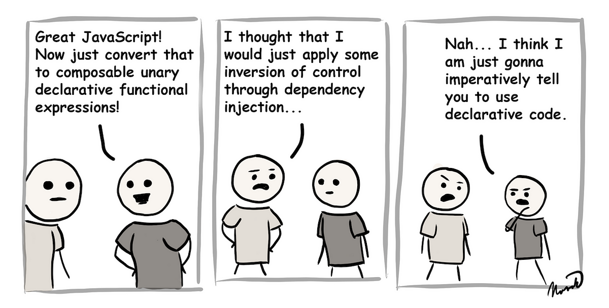 8 steps to turn imperative JavaScript class to a functional declarative ... 8 steps to turn imperative JavaScript class to a functional declarative ...