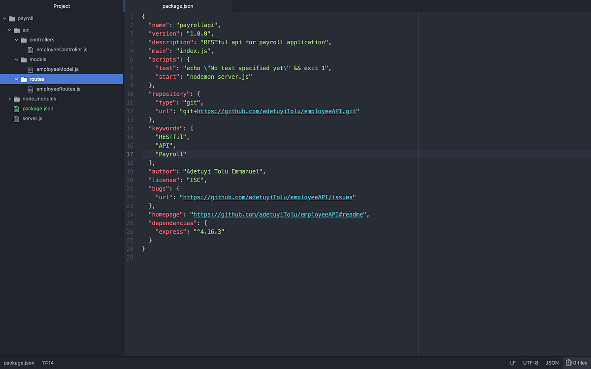 Getting Started with Node.js RESTful APIs | by Adetuyi Tolu Emmanuel ...
