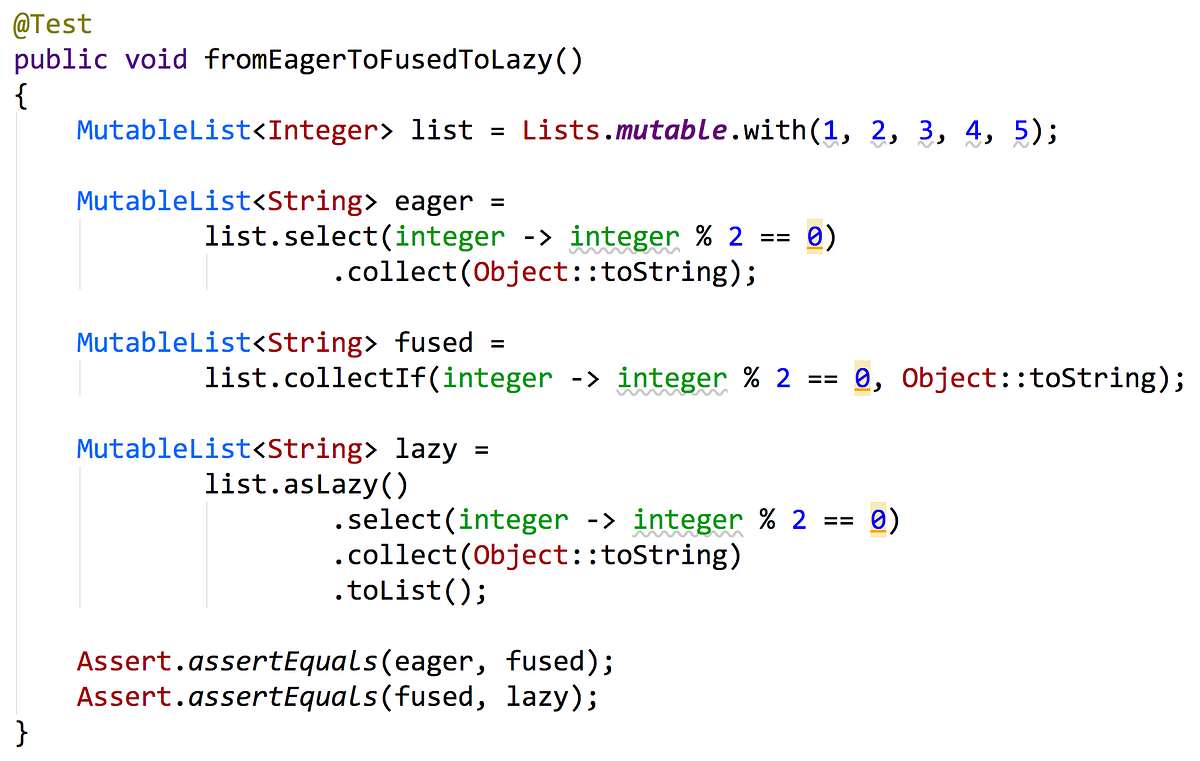From Eager to Fused to Lazy. An evolution of iteration APIs in… | by ...