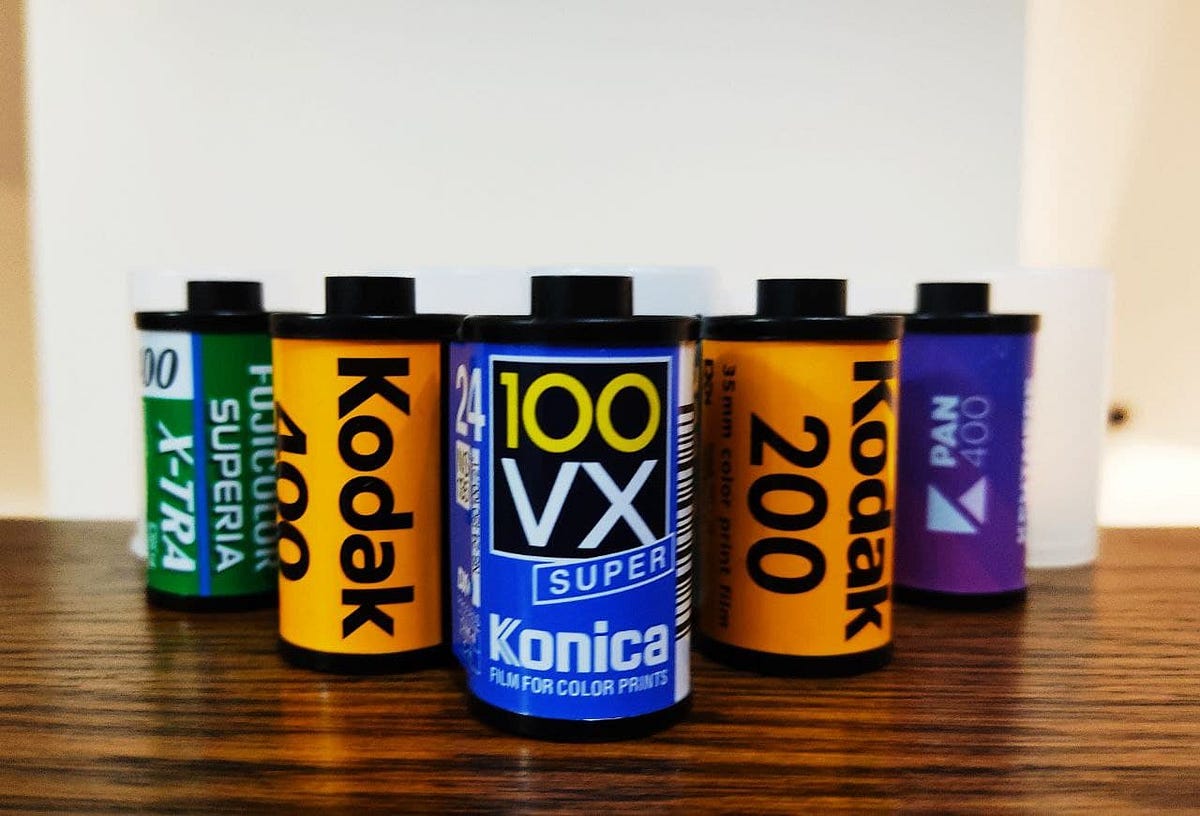 Analogue/Film Photography 101: Types of Films | by Fatma Edemen | Photo ...