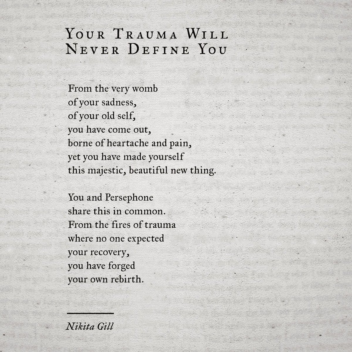 Poems About Pain And Sadness