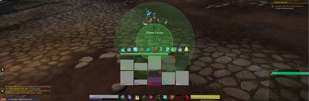 Elvui profiles monk - pandapolre