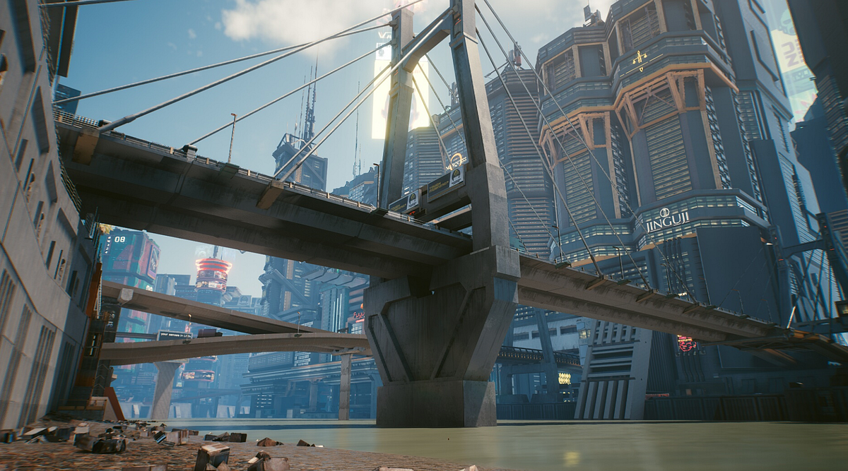 A brief look at Cyberpunk 2077 City Design — Night City. | by Iuliu ...