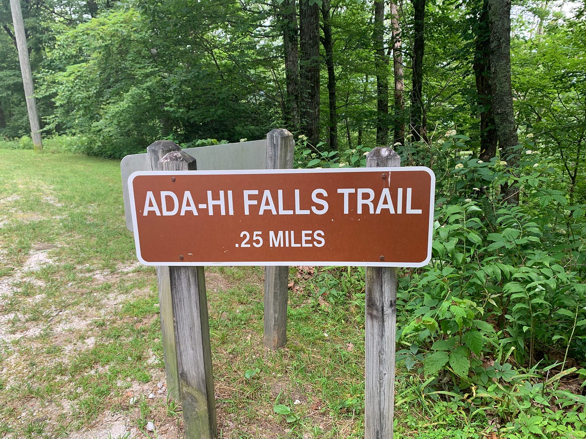 Black Mountain Hiking Trip: Ada-Hi Falls Trail | by Just as one might ...