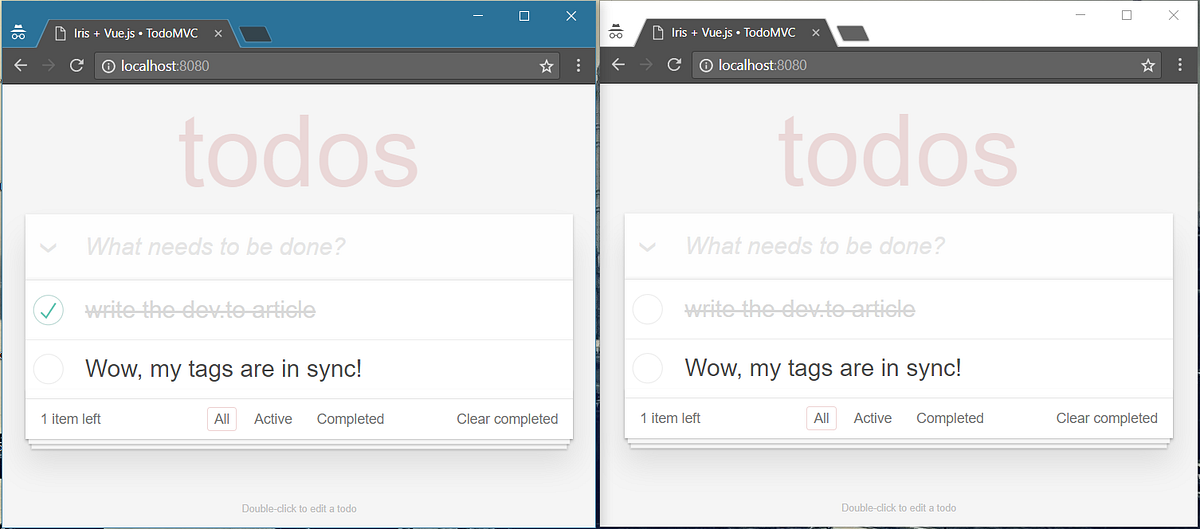 A Todo MVC Application using Iris and Vue.js | by Gerasimos Maropoulos | HackerNoon.com | Medium