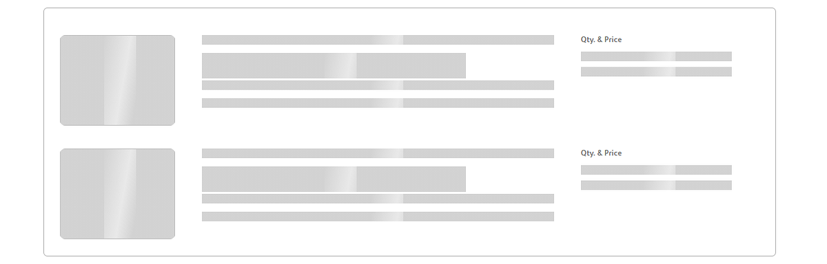 Skeleton Loader: An overview, purpose, usage and design | by Kevin ...