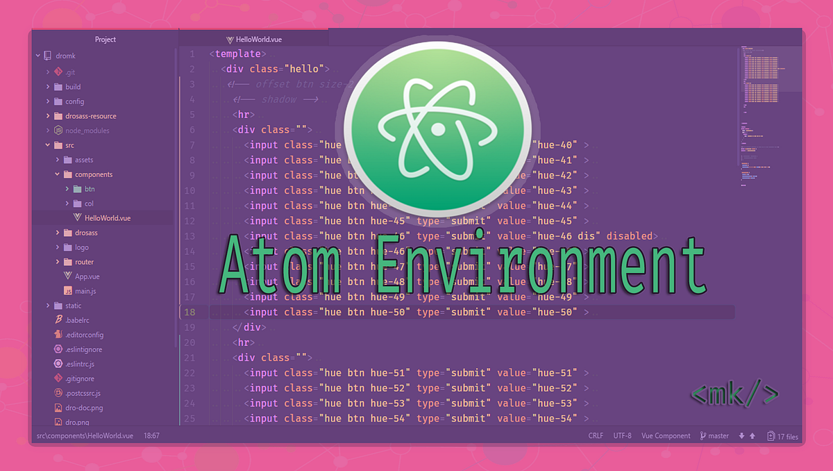 The Atom Editor For Coders , Developers , Designers. @AtomEditor | by Mostafa Kamal | code4mk ...