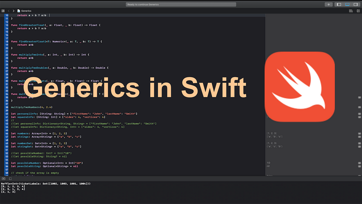 Implementing Generic Coding In Your Swift Projects By Yong Cui The Startup Medium