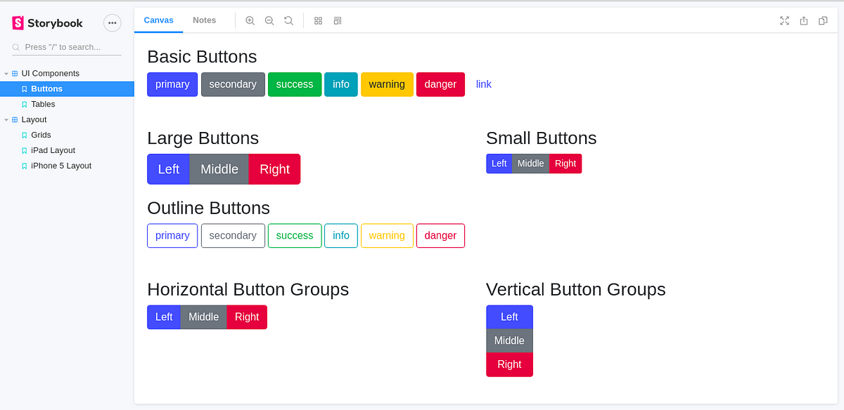 Creating Application Catalogue Using Storybook With React By Harsh Verma Medium