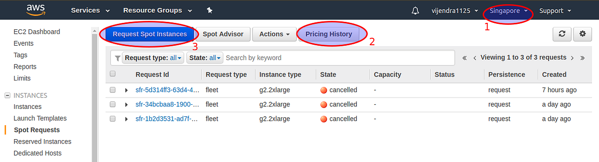 Persistent AWS Spot Instance for Deep learning using GUI | by Vijendra Singh | Medium