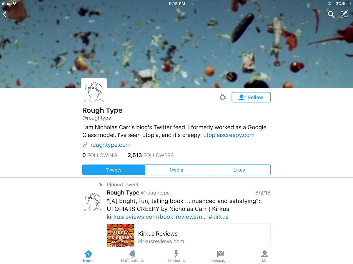 Nicholas Carr. Internet Skeptic | by Gregory Roslonowski | Medium