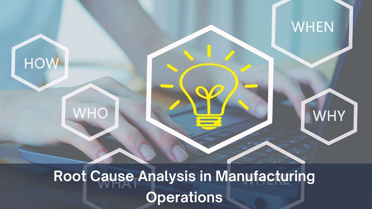 Root Cause Analysis In Manufacturing Operations By Khenda Medium