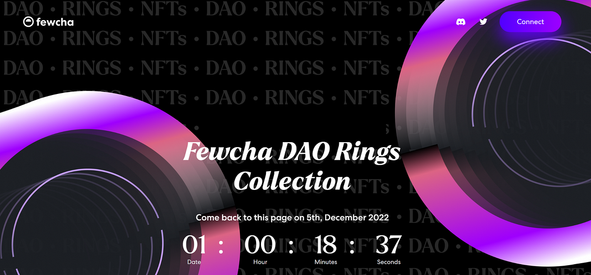 A step-by-step guide to buying Fewcha DAO Rings — Launch on December 5 ...