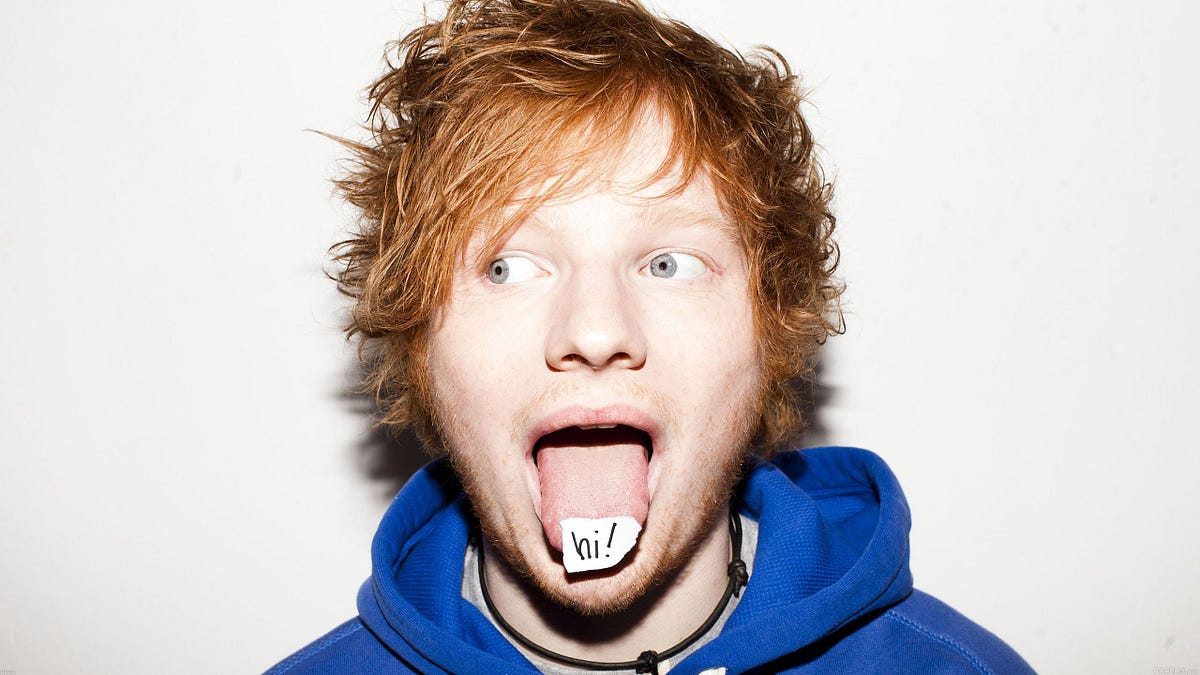 I Think You Are Sexy And That Is What Love Is By Ed Sheeran By Adrienne Teeley The