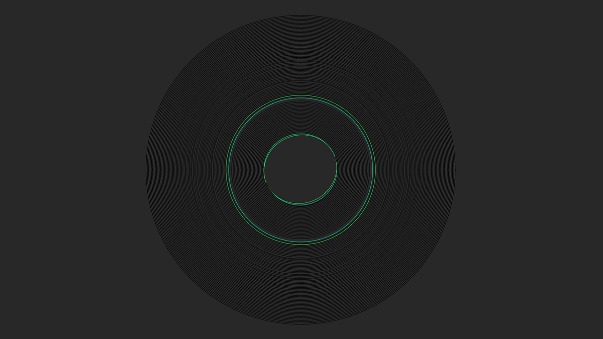 Eclipse Live Sound Visualization Mixed Media By Chaitanya Katulwar