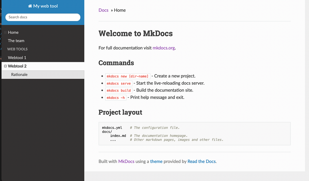 How to create a documentation website with MkDocs | by Kuan Rong Chan, Ph.D. | Omics Diary | Medium