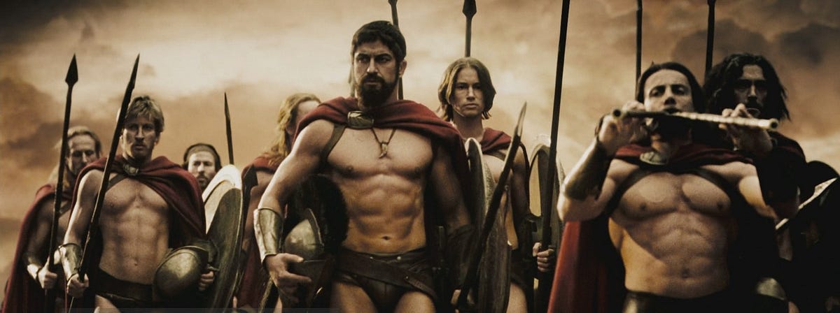 Three Times One Hundred Spartans. They’re off to the Battle of… | by ...