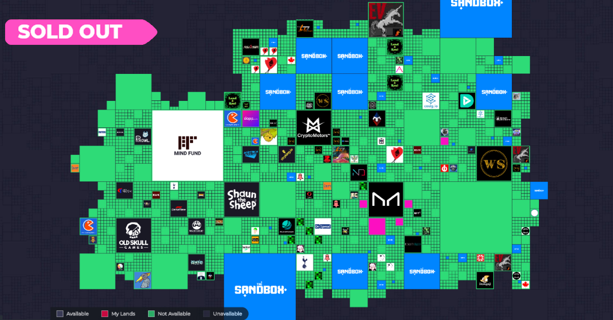 The Sandbox LAND Presale Round 2 is SOLD OUT | by The Sandbox | The ...