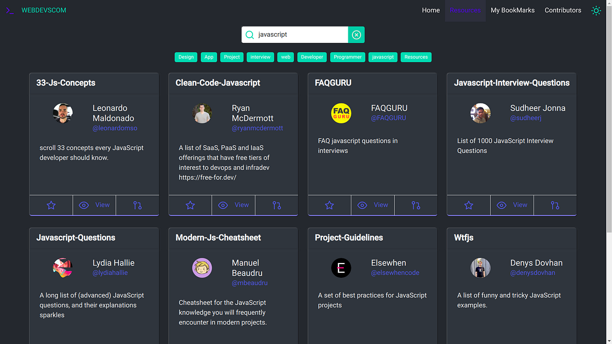 Free Resources of all kinds for Developers, WebDevsCom, webdev, | Medium