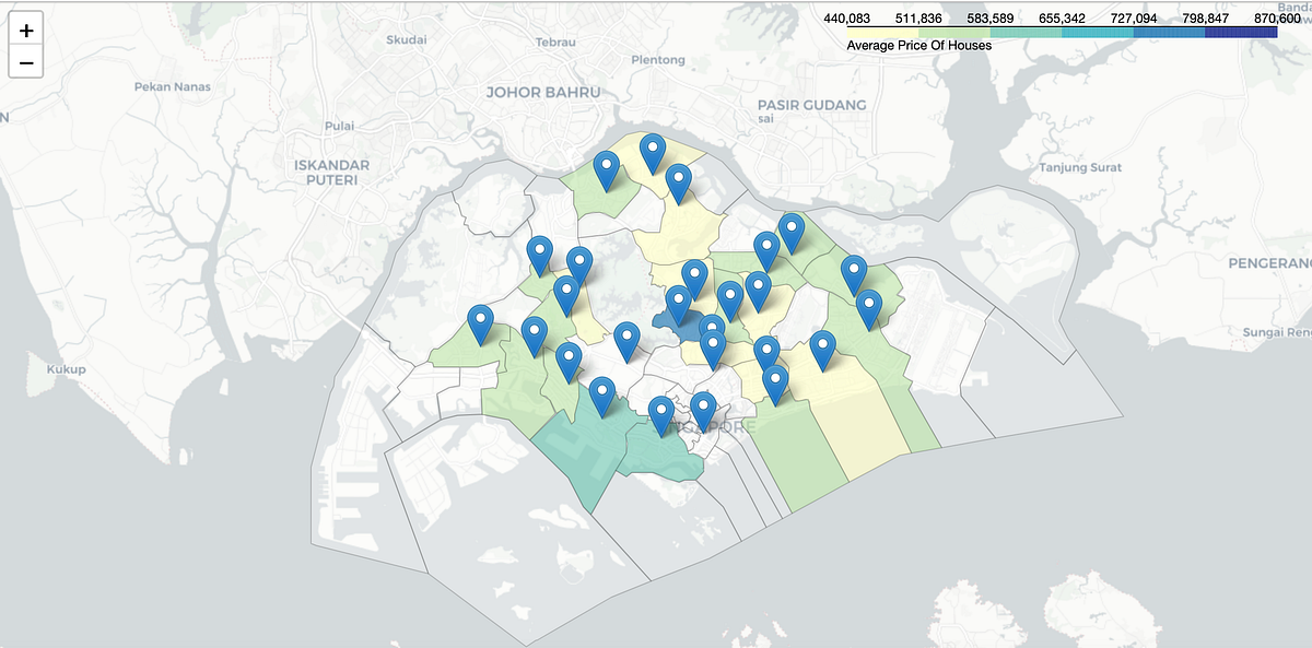 Choropleth Mapping Singapore Using Python | by WY | Medium