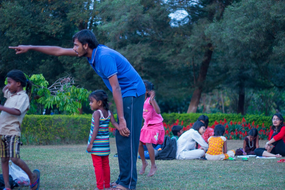 Leading children and being lead by them | by Suryanarayanan | Medium