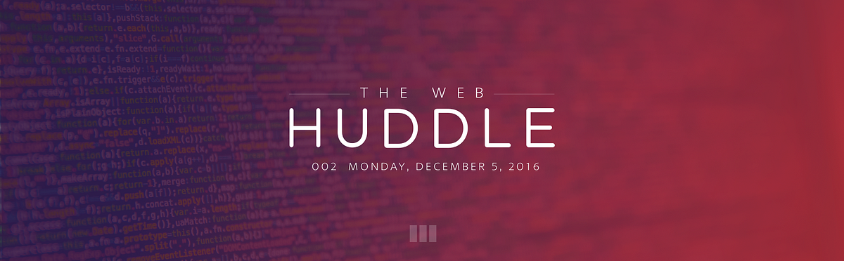 The Web Huddle #2. Improving perceived performance of… | by Brandon Pierce | BPXL Craft | Medium