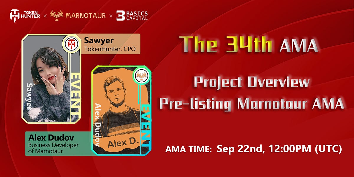AMA Recap Vol.34 — — Marnotaur: Project Overview, Pre-listing Marnotaur AMA | by TokenHunter ...