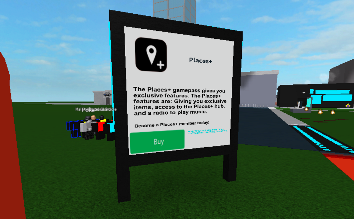 Places Update — VIP Renamed to Places+ | by hattolo | Roblox Places ...