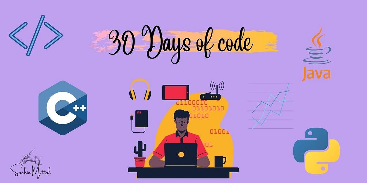 30 Days of Code | HackerRank. 30 days of Code by HackerRank is… | by Sachin Mittal | Medium