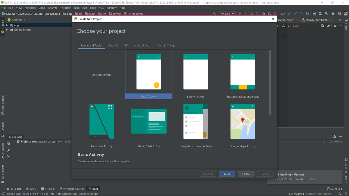 Android Fundamentals 10.1 Part A dan B | by Satya Wira Yanottama | Medium