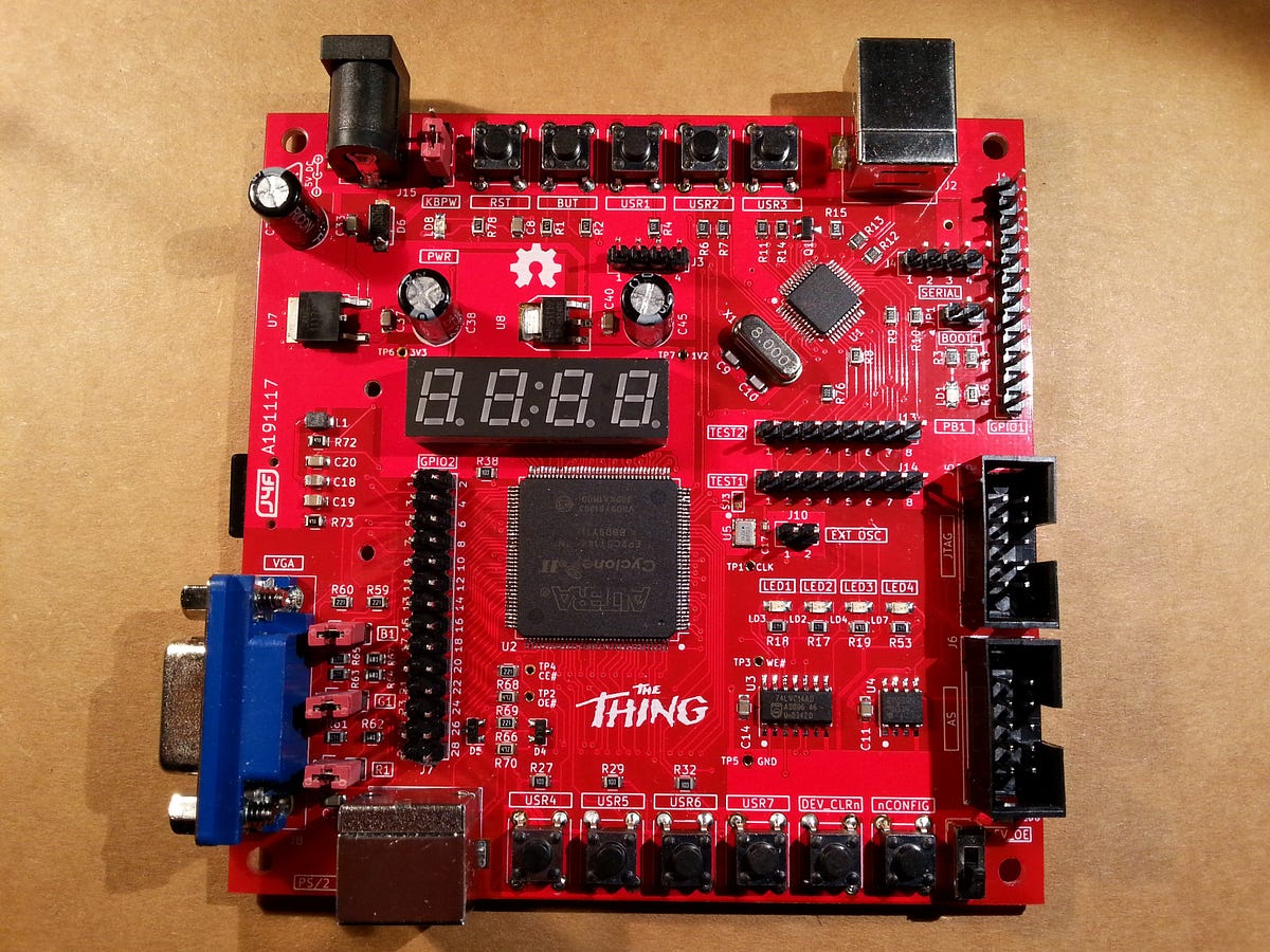 The Thing Packs An Stm32 Based Arduino And Cyclone Ii Fpga For Vhdlverilog Applications By