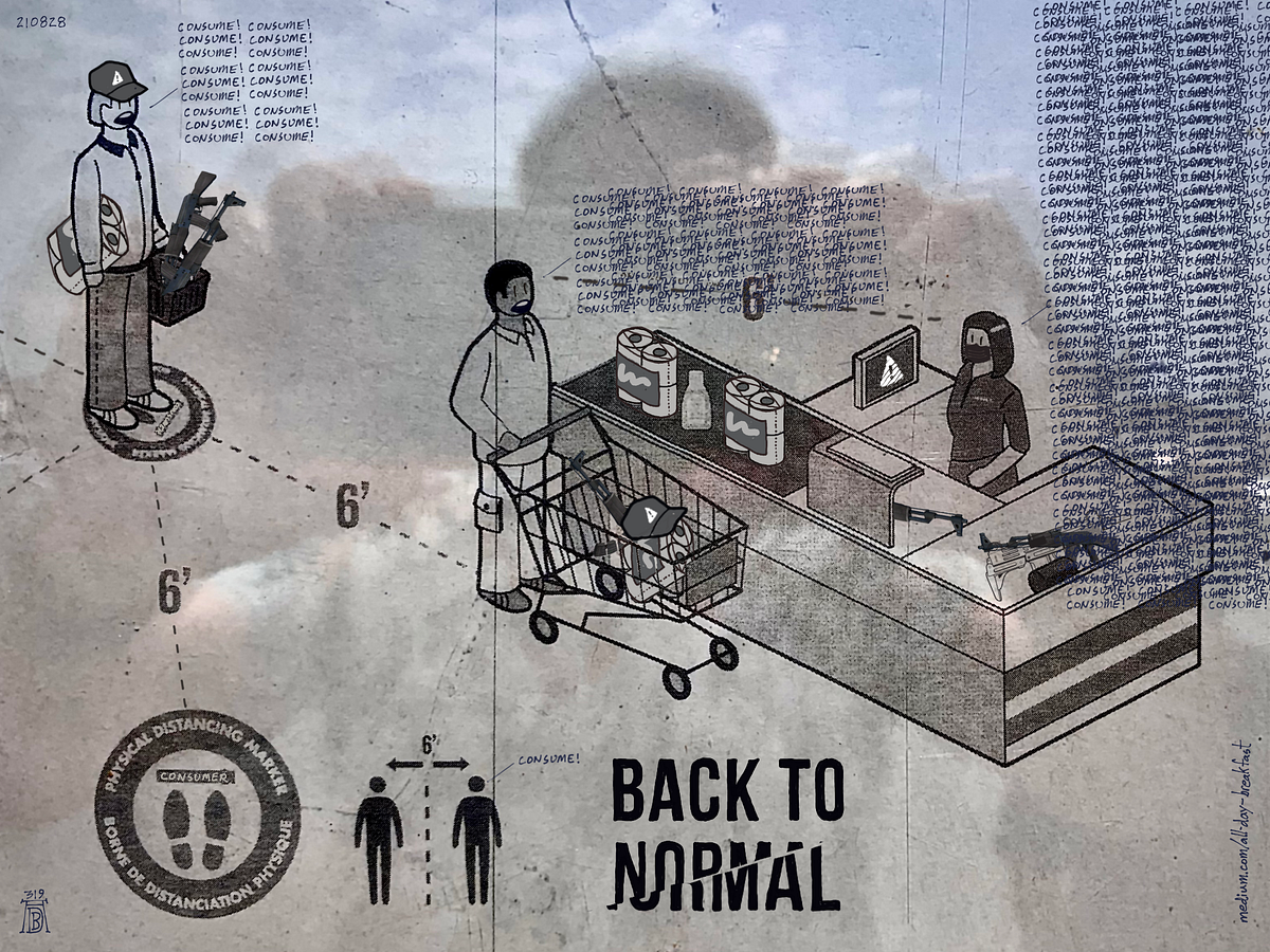 Finally, we can all go back to normal. (What was normal, again?) - All ...