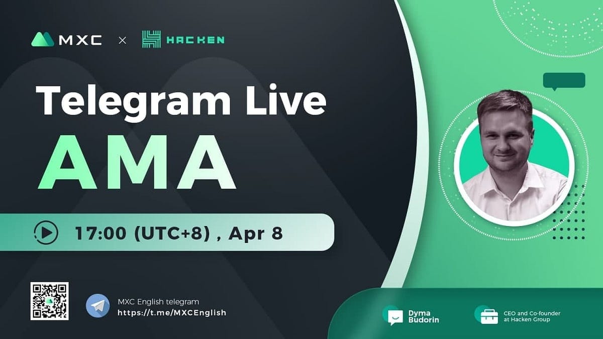AMA Session with Dyma Budorin from Hacken Foundation | by MEXC Global | MEXC Global | Medium