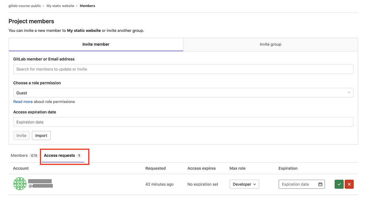 How To Automatically Accept Project Join Requests In Gitlab Using The Gitlab Api By Valentin 6788