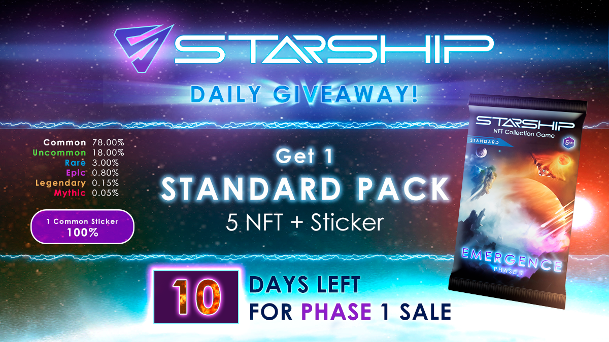 StarShip Pack NFT Uses, Rarities, and How to Acquire Them | by ...